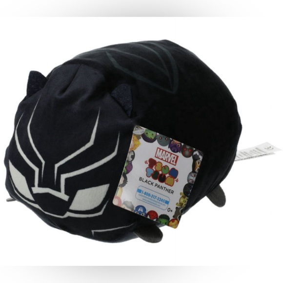 Marvel | Toys | Marvel Tsum Tsum Black Panther Medium Plush | Poshmark
